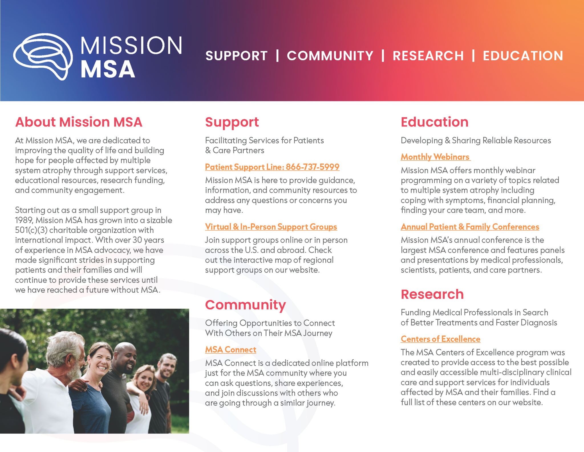 Mission MSA Overview Brochure - Mission MSA